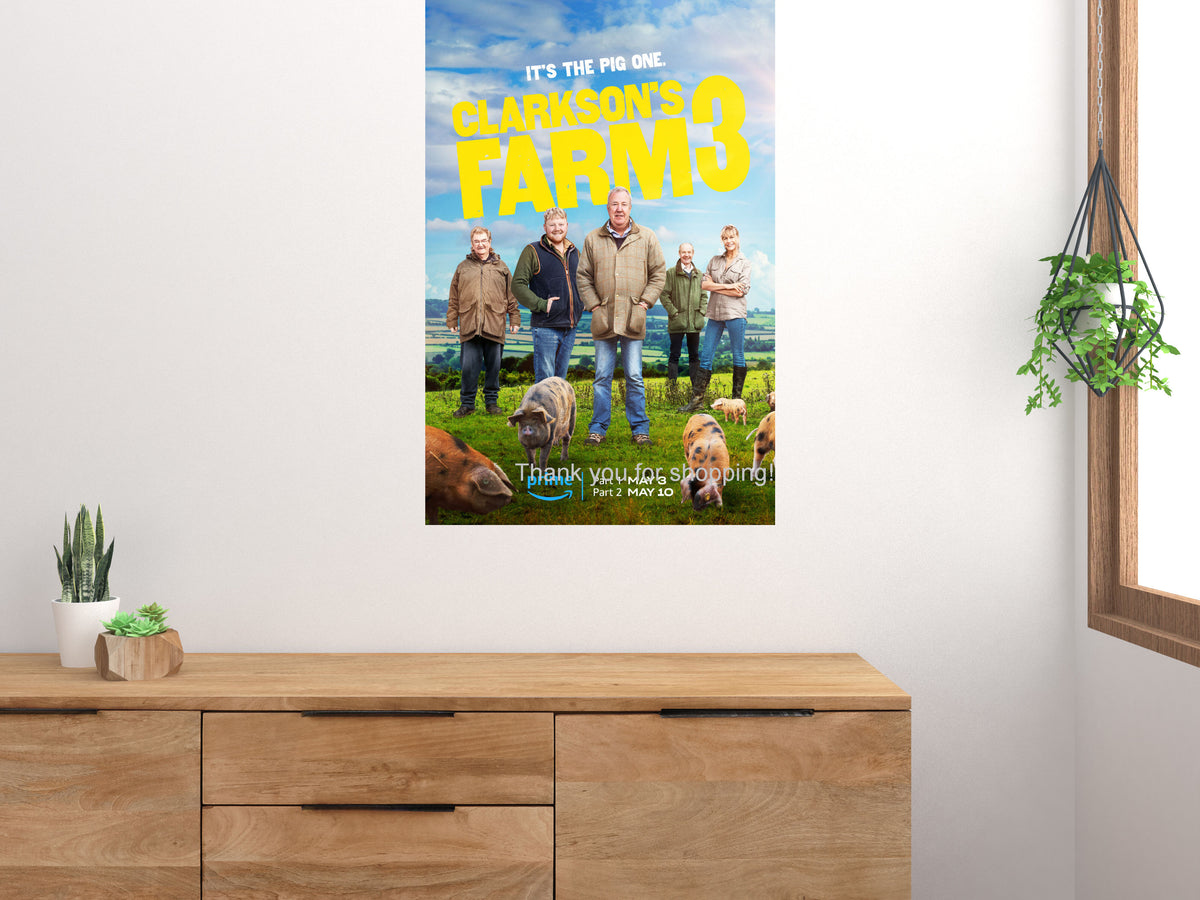 Clarksons Farm Poster 24x36 | theposterdepot.com – The Poster Depot