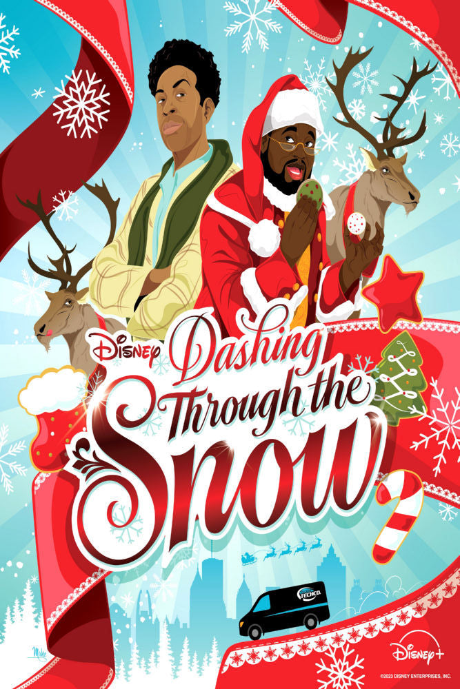 Dashing Through The Snow Movie Poster 27inx40in Poster – The Poster Depot