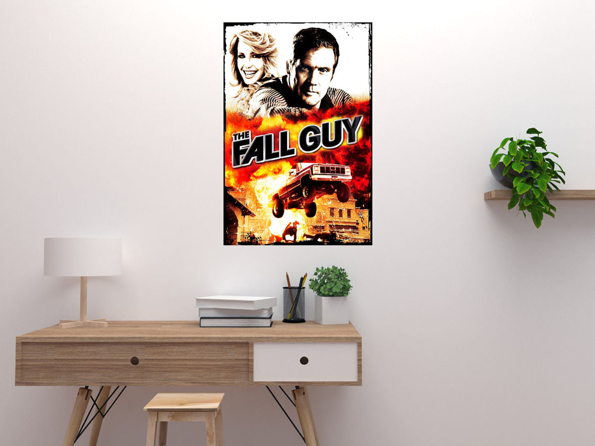 Fall Guy Poster 27x40 – Retro Action Wall Art – The Poster Depot