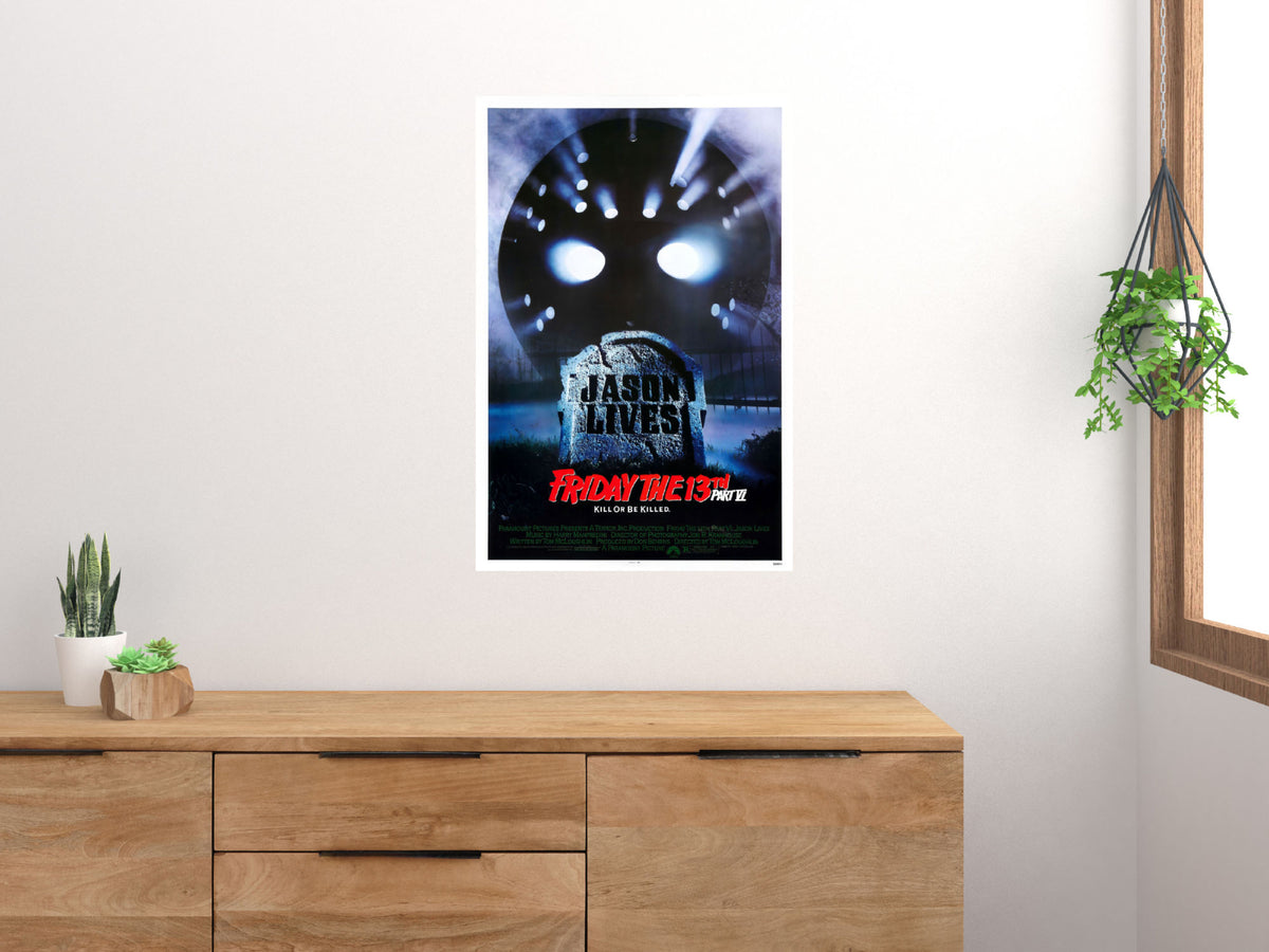 Friday The 13Th Part Vi Jason Lives Movie Poster 27x40 on Sale – The ...