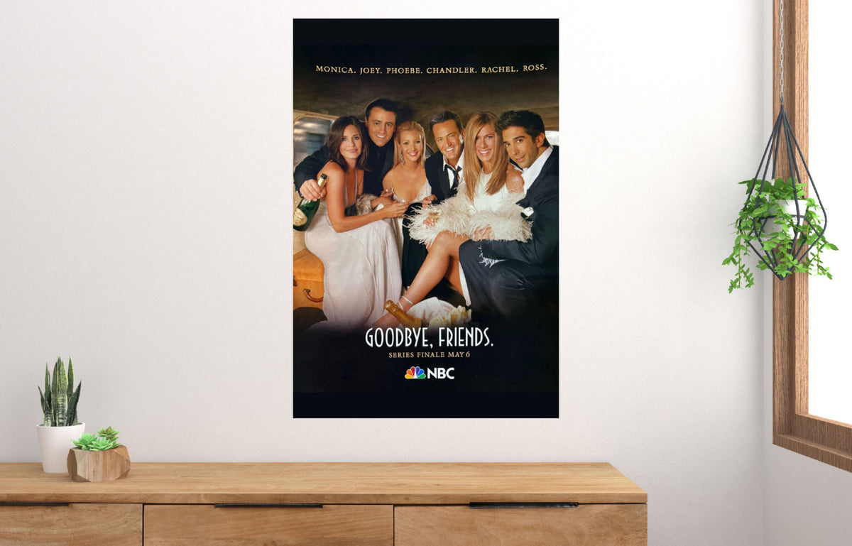 Friends Finale Poster 24x36 – Sitcom Nostalgia Wall Art | The Poster Depot