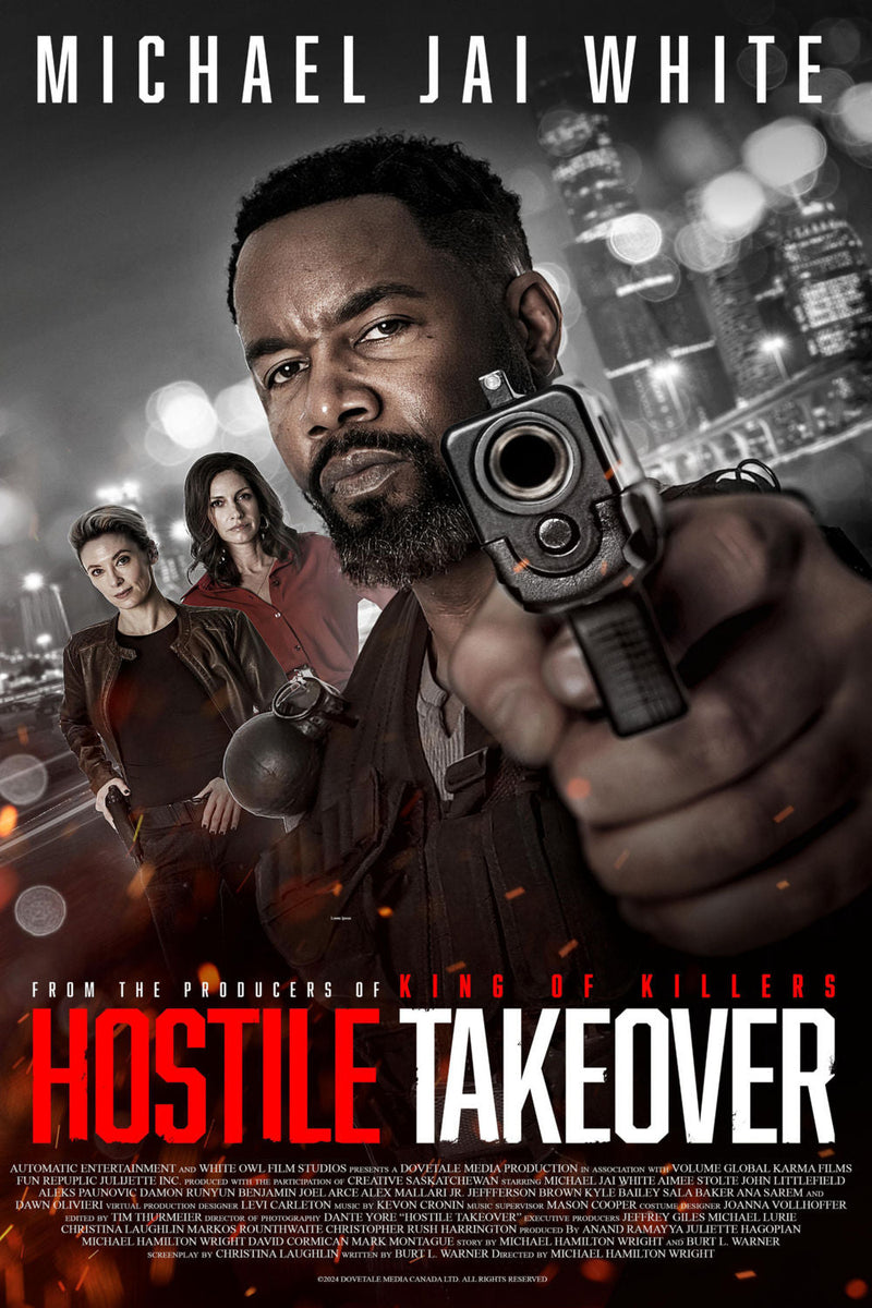 Hostile Takeover Poster 27x40 – Boardroom Thriller Wall Art | The ...
