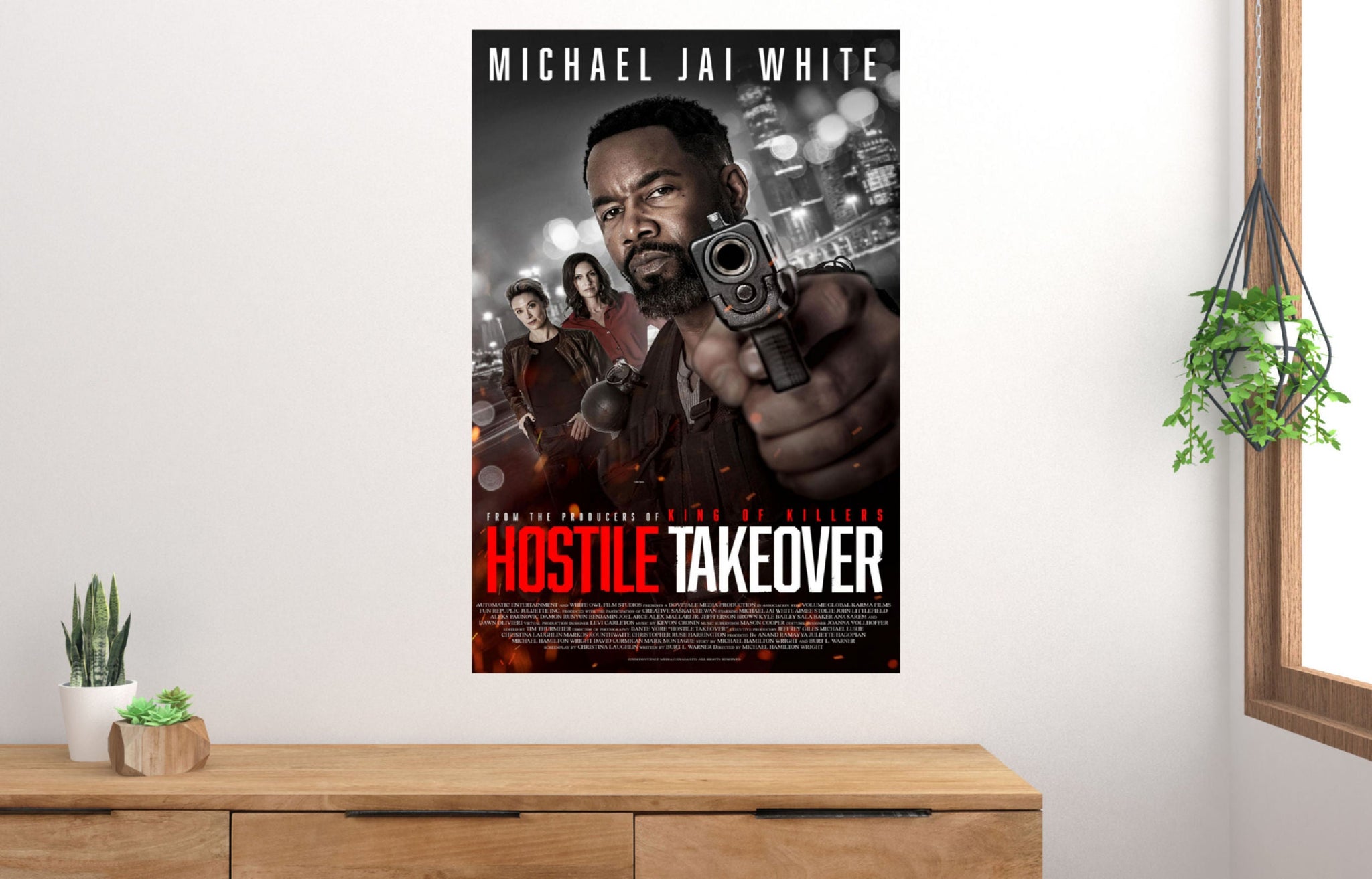 Hostile Takeover Poster 16x24 – Boardroom Thriller Wall Art | The ...