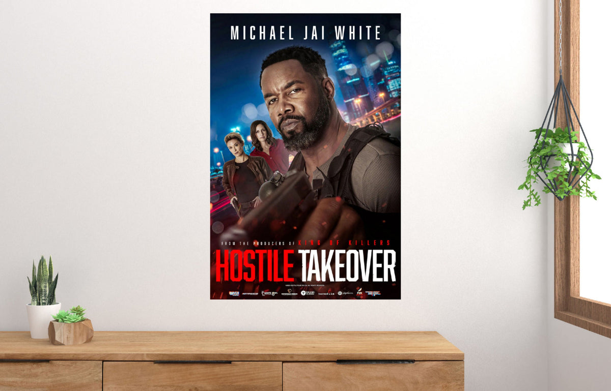 Hostile Takeover Poster 11x17 – Boardroom Thriller Wall Art | The ...
