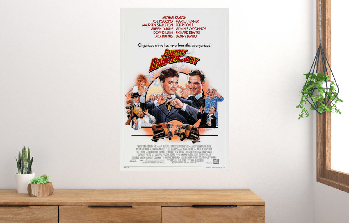 Johnny Dangerously Poster 24x36 – Gangster Satire Wall Art | The Poster ...