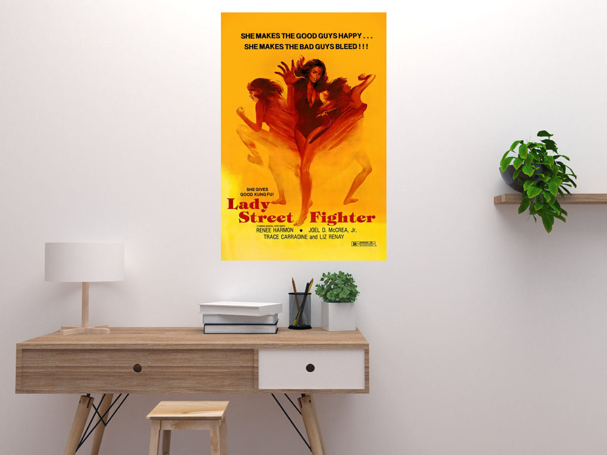 Lady Street Fighter Movie Poster 11in x17in| theposterdepot.com – The ...