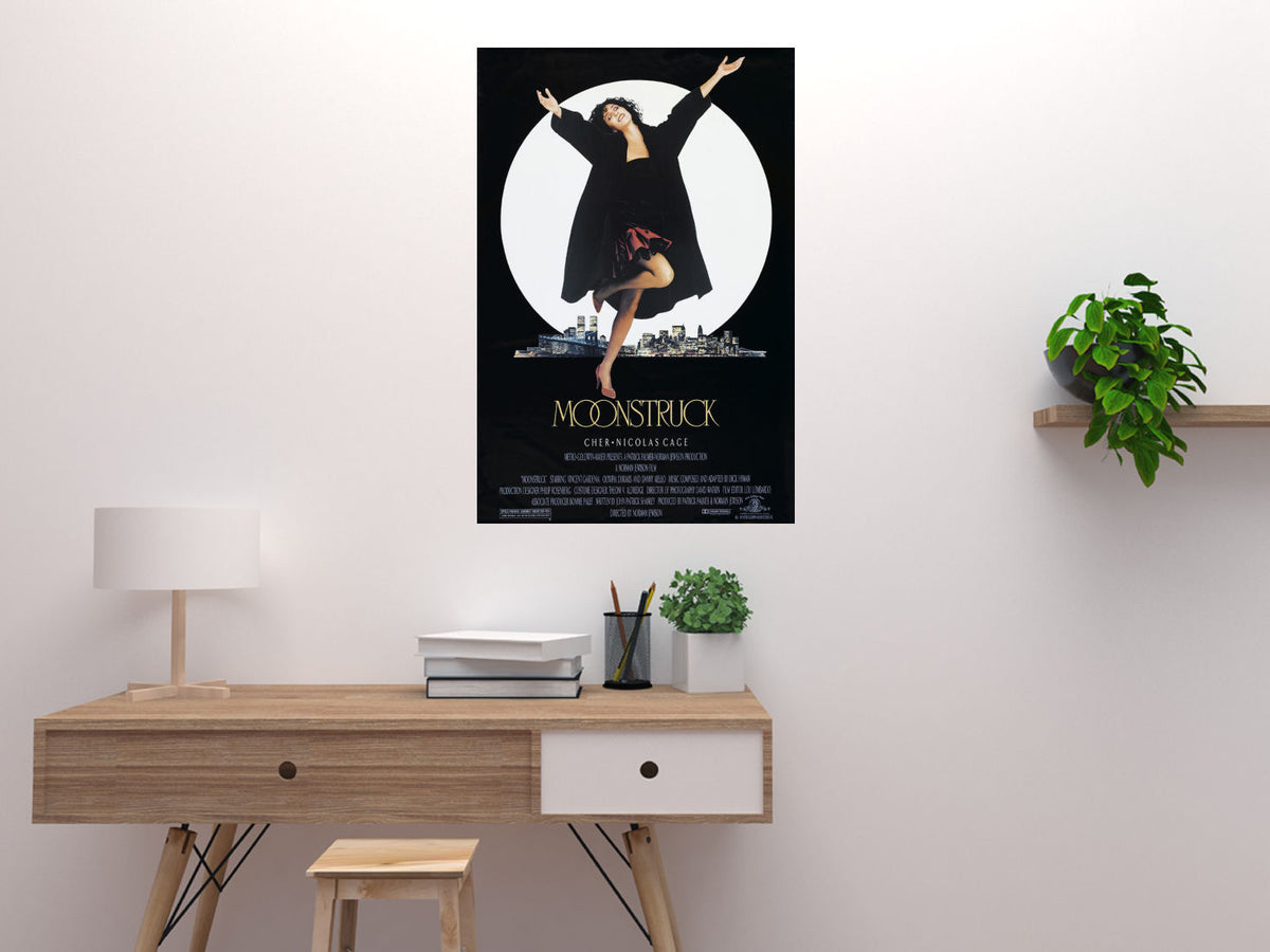 Moonstruck movie Poster 24"x36" – Romantic Comedy Wall Art – The Poster ...