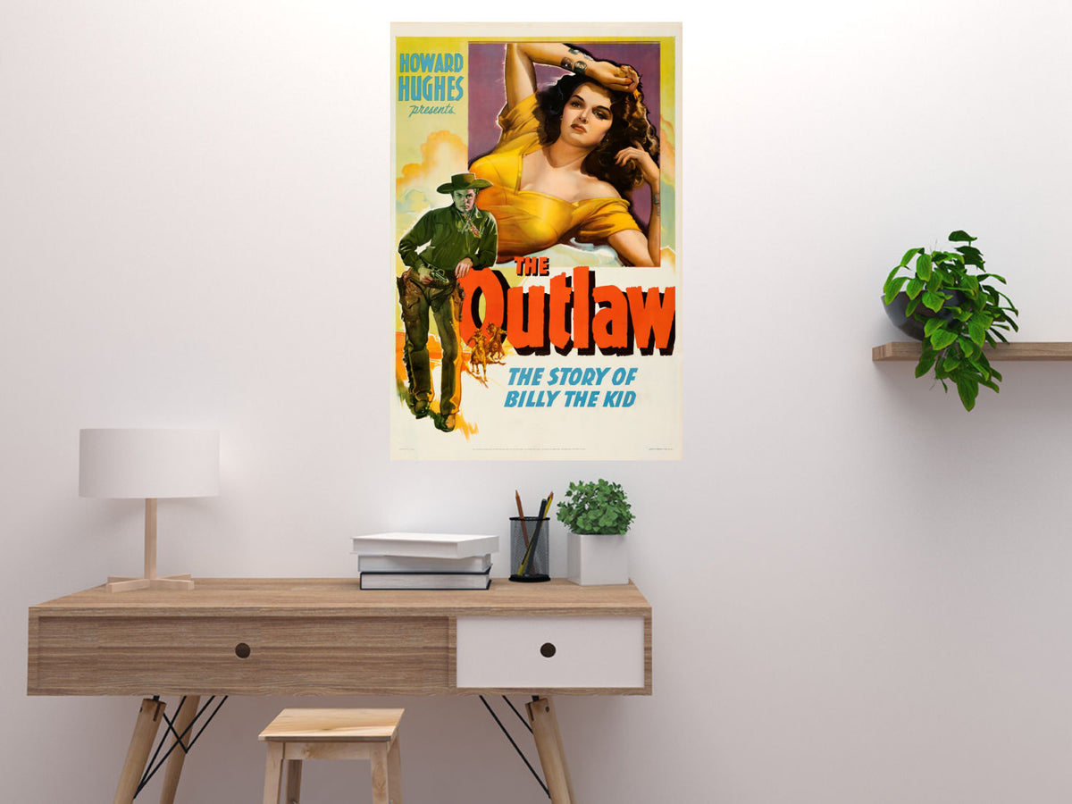 The Outlaw Movie Poster 24x36| theposterdepot.com – The Poster Depot