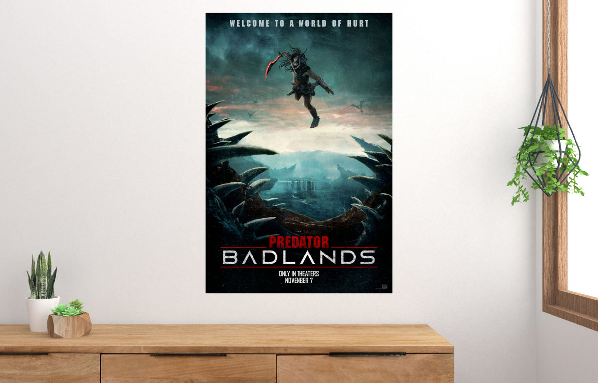 Predator Badlands Poster 27x40 – Sci-Fi Action Wall Art | The Poster Depot