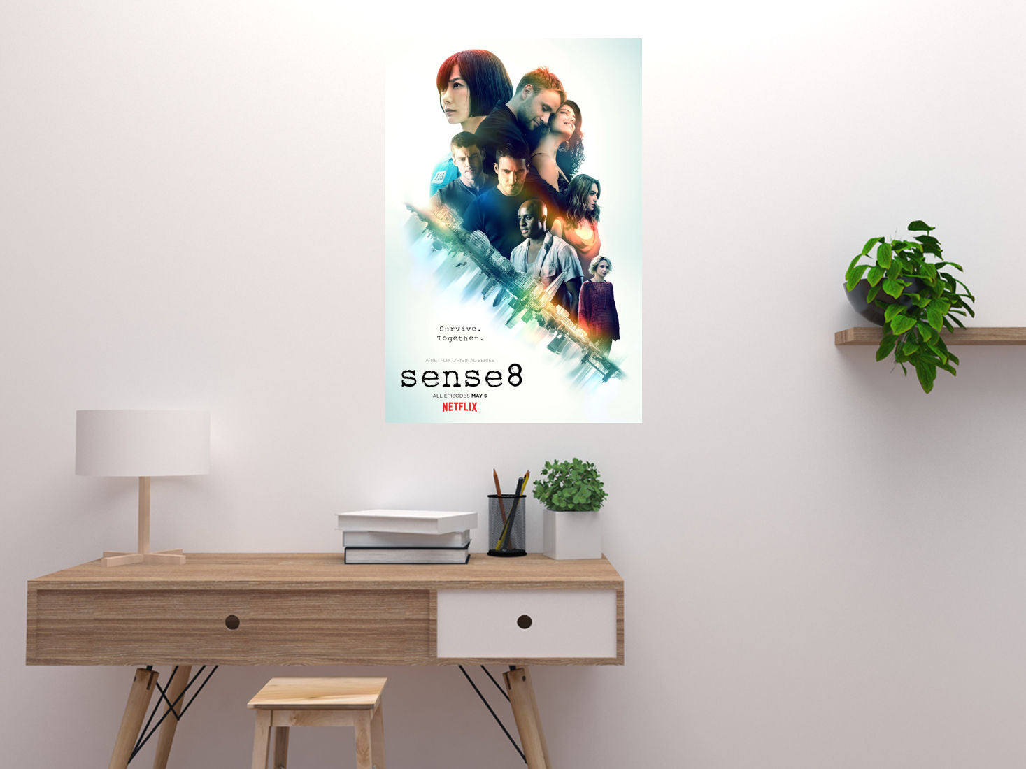 Sense8 Poster 27x40 – Sci-Fi Drama Wall Art – The Poster Depot