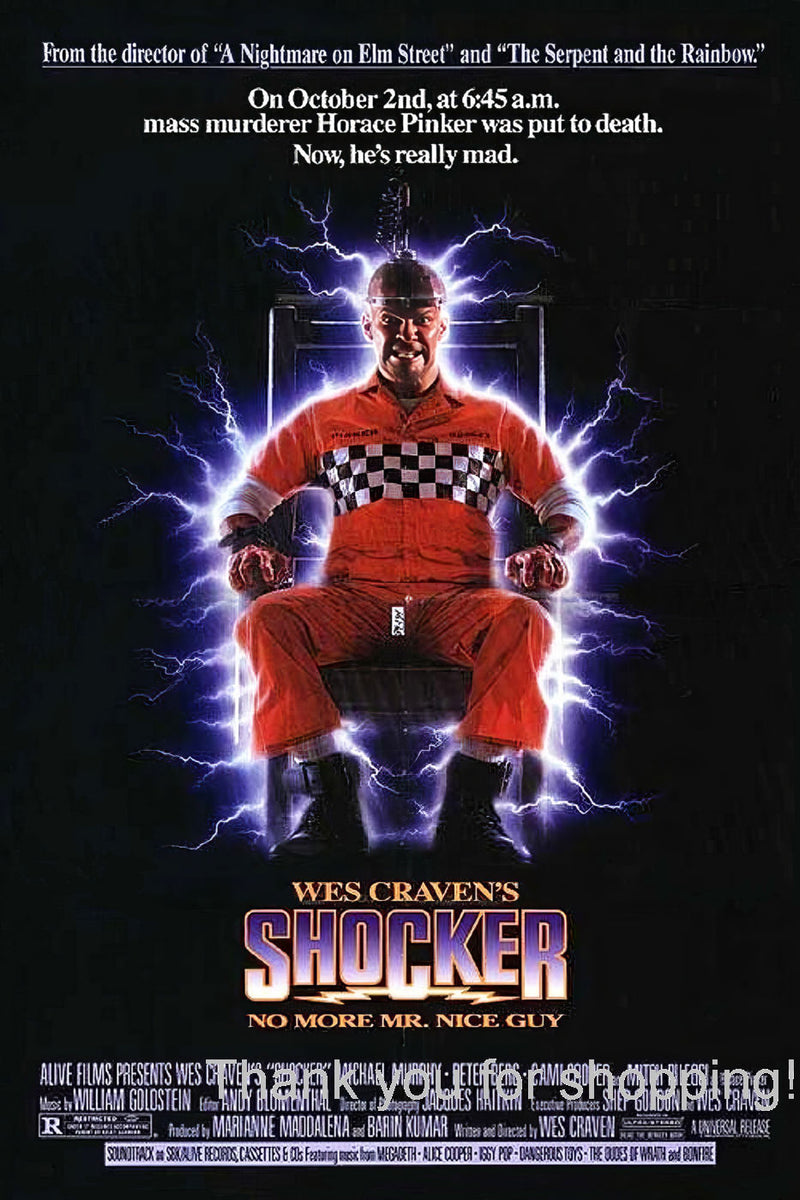 Shocker Movie Poster 24x36 | theposterdepot.com – The Poster Depot