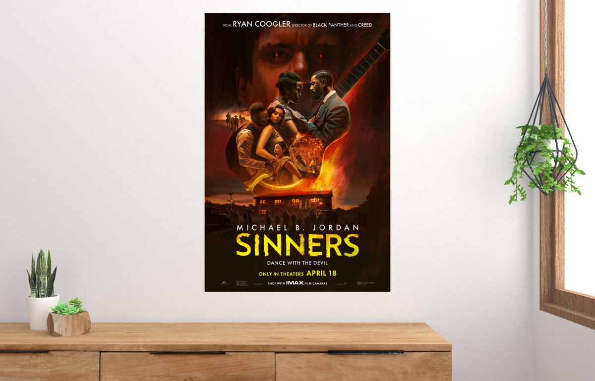 Sinners Poster 27x40 – Redemption Drama Wall Art | The Poster Depot