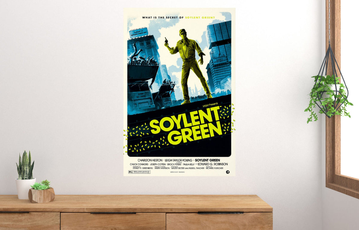 Soylent Green Poster 16x24 – Sci-Fi Horror Wall Art | The Poster Depot