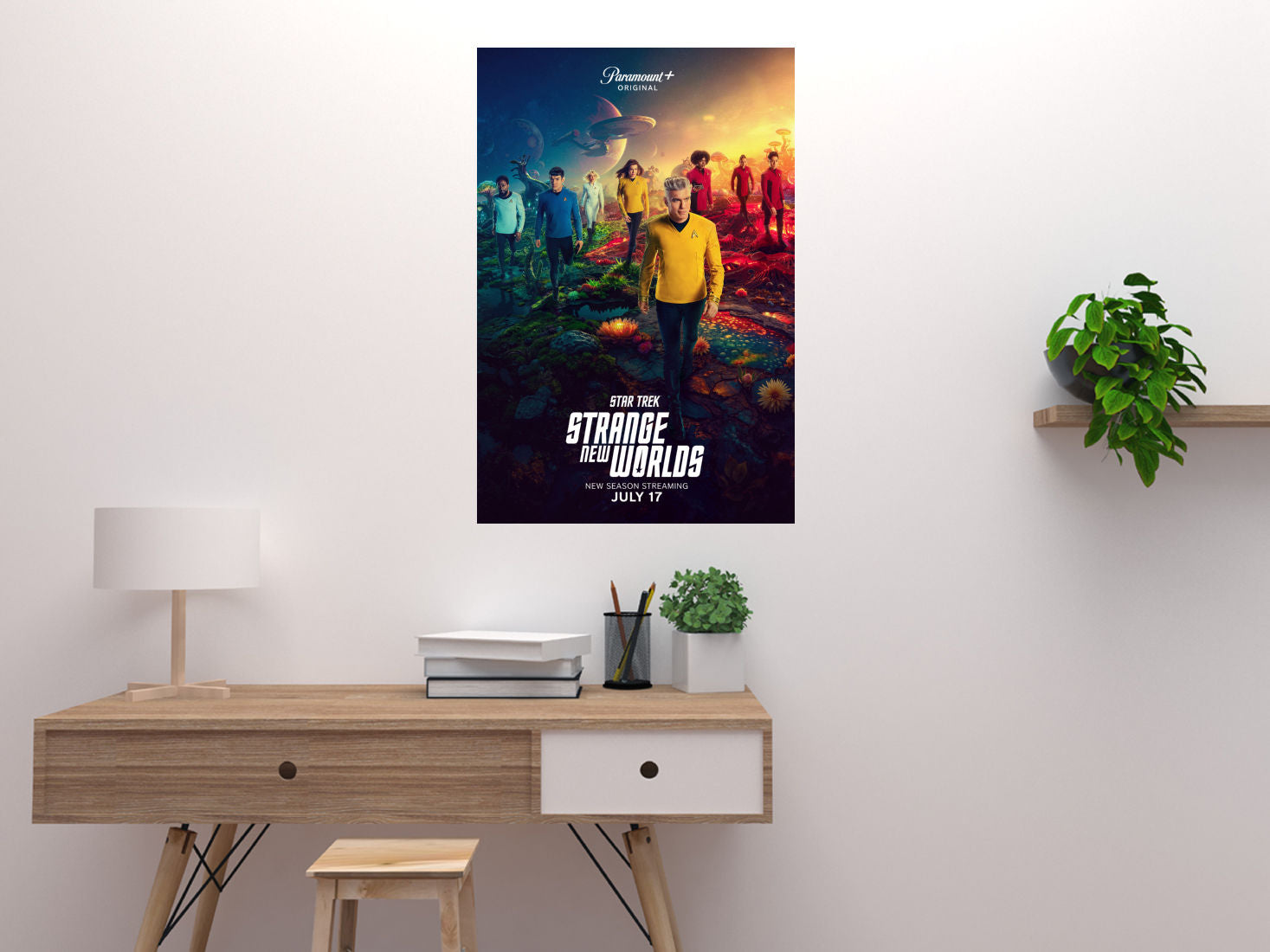 Star Trek Strange New Worlds Poster 27x40 – Sci-Fi Legacy Wall Art ...