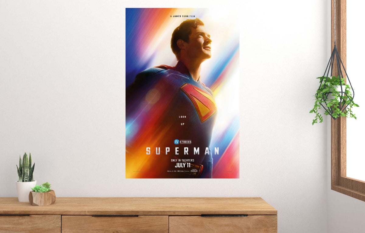 Superman Poster 16x24 – Superhero Wall Art | The Poster Depot