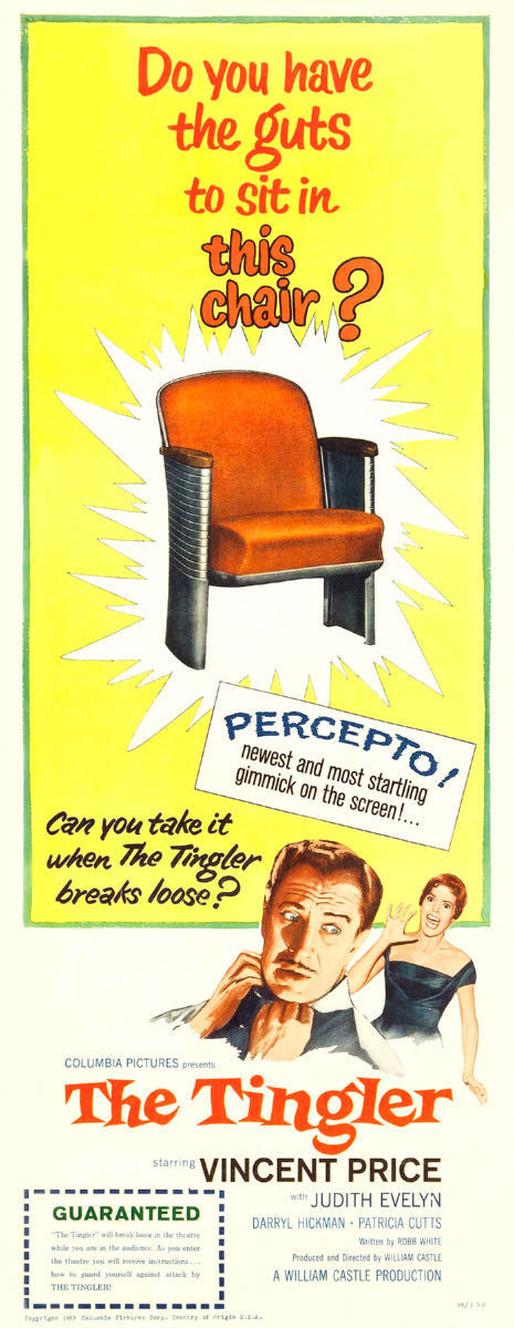 The Tingler Insert Movie poster 14"x36"| theposterdepot.com – The ...