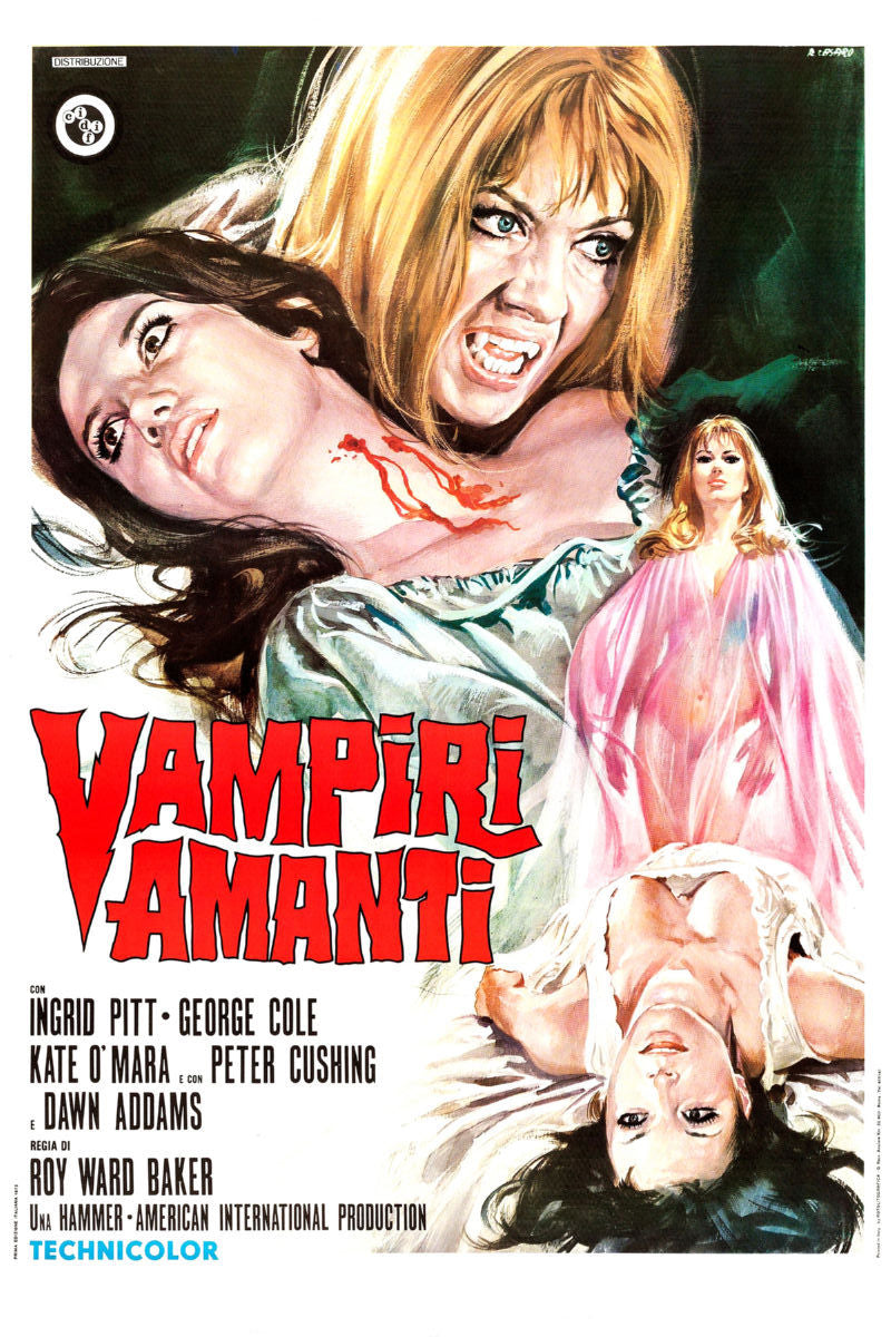Vampiri Amanti Italian Vampire Movie Poster 16x24 16inx24in poster ...
