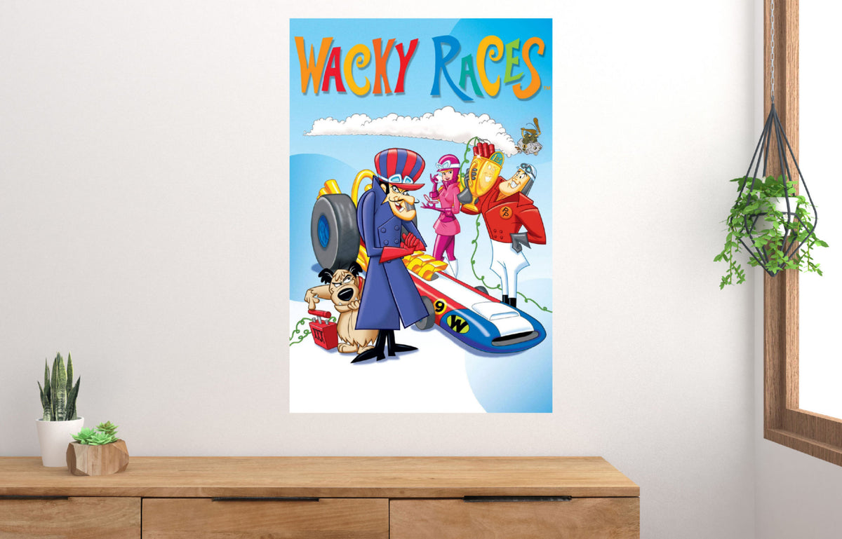 Wacky Races Poster 24x36 – Animated Wall Art | The Poster Depot