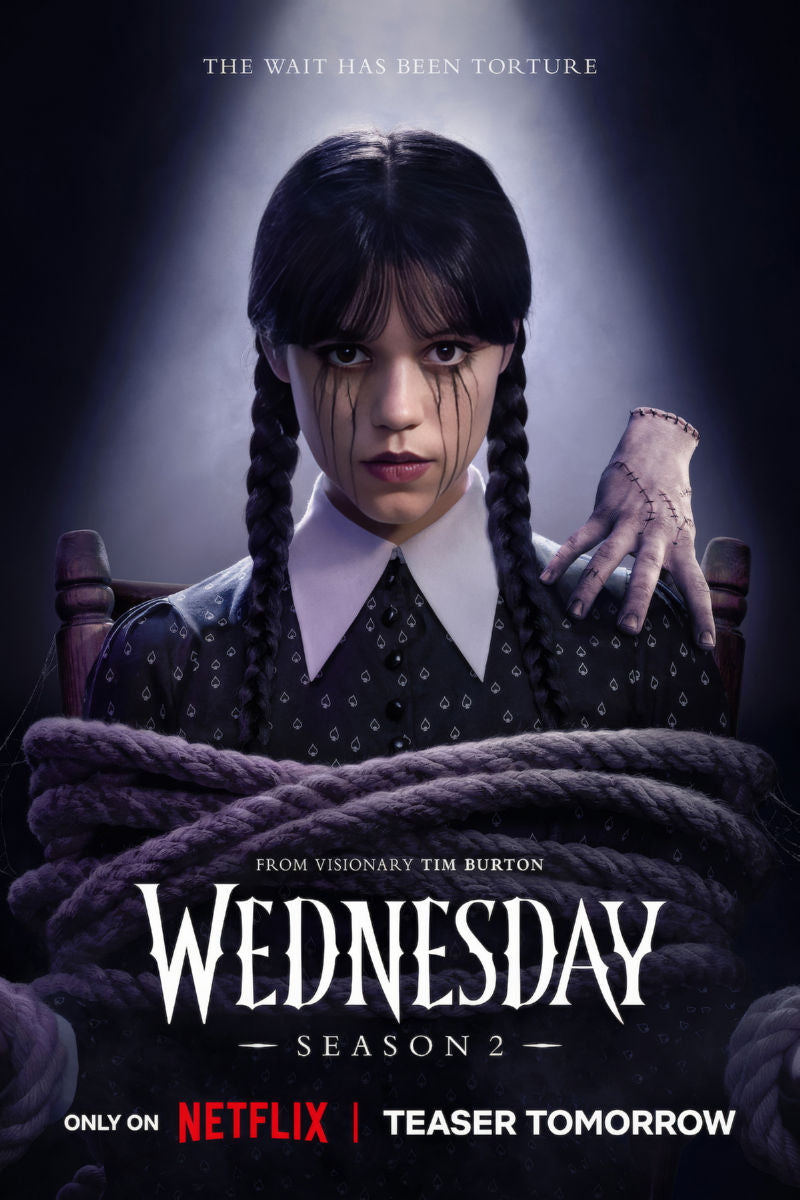 Wednesday Addams Poster 16"x24" – Gothic Teen Wall Art – The Poster Depot