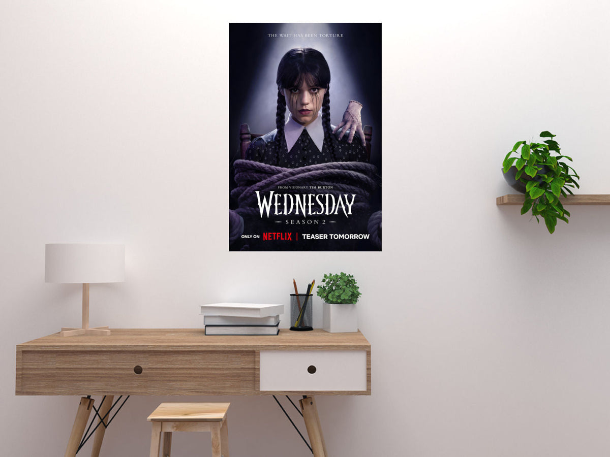 Wednesday Addams Poster 27x40 – Gothic Teen Wall Art – The Poster Depot