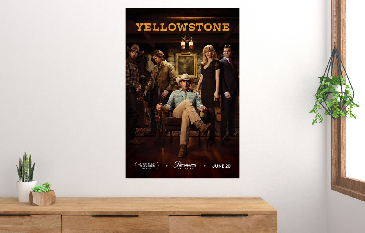 Yellowstone Poster 24x36 – Western Wall Art | The Poster Depot