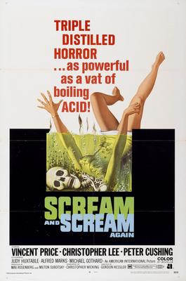 Scream And Scream again poster| theposterdepot.com – The Poster Depot