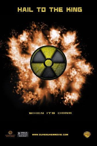 Duke Nukem Metal Print 8in x 12in – The Poster Depot