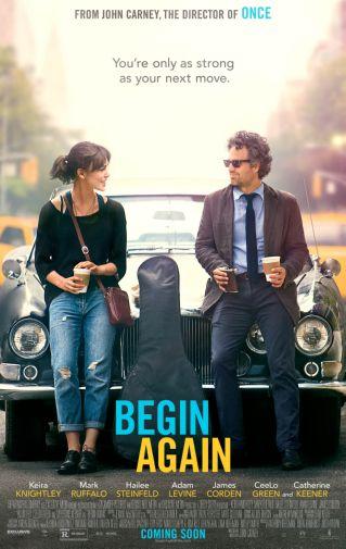 Begin Again movie poster Sign 8in x 12in – The Poster Depot